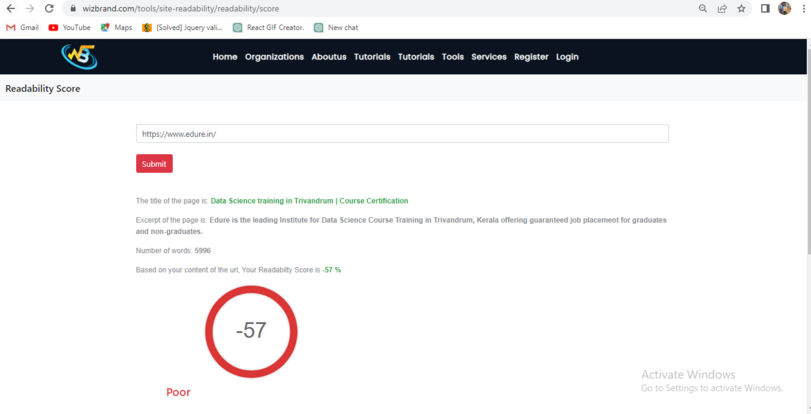 Website Readability Tools by Wizbrand - DevOps Freelancer