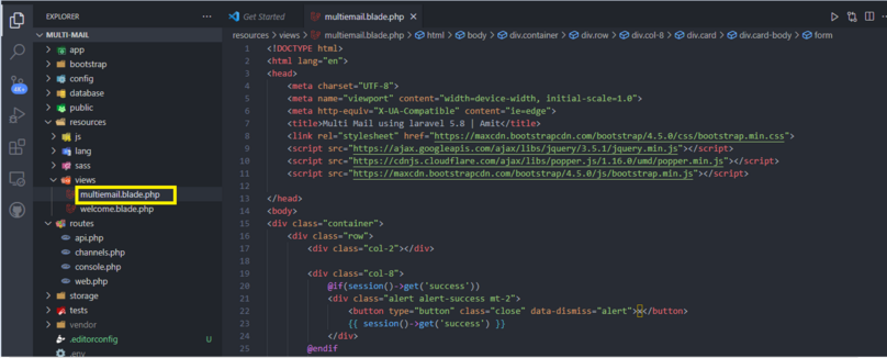 Multi Email send in Laravel | How to send multiple emails at once in laravel? - DevOps Freelancer