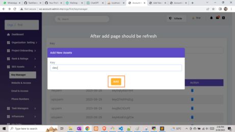 How to refresh Page using Controller Function ? - DevOps Freelancer