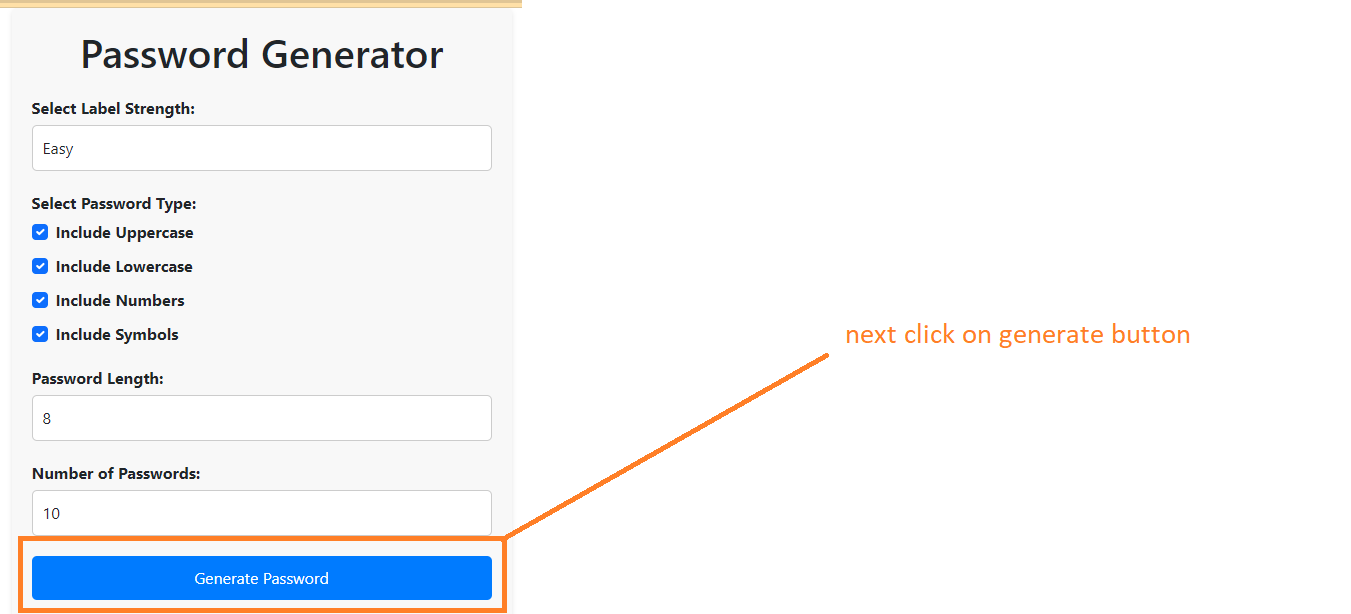How to use Password Generator Tools By WizBrand ? - DevOps Freelancer