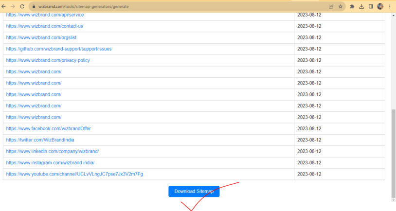 How to use Sitemap Generator tools By WizBrand ? - DevOps Freelancer