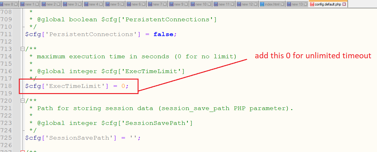 Script timeout passed, if you want to finish import, please resubmit the same file and import ...