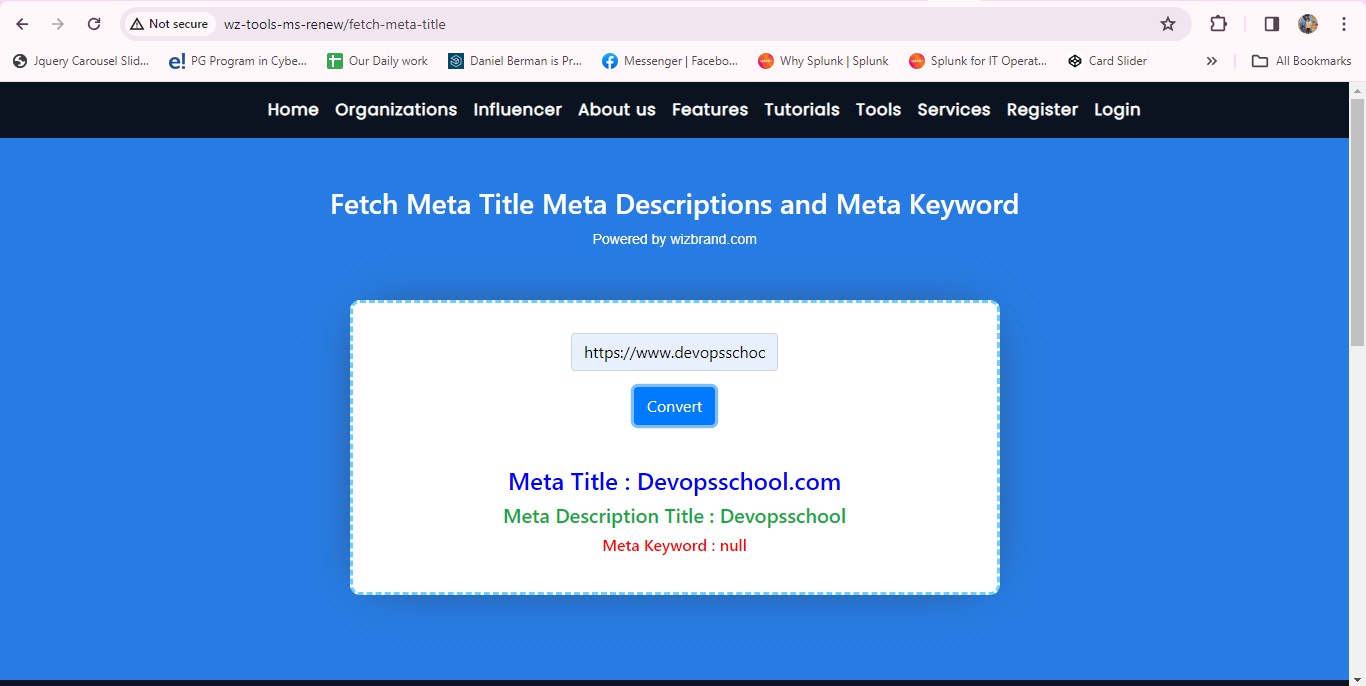 How to Crawl any website Meta Title and Meta Description in Laravel ? - DevOps Freelancer